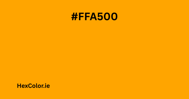The Vibrant World of #FFA500: Exploring the Classic